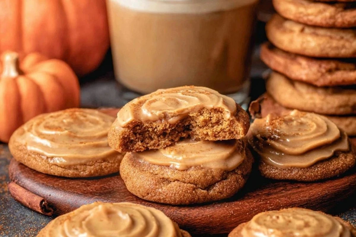 Pumpkin Spice Latte Cookies